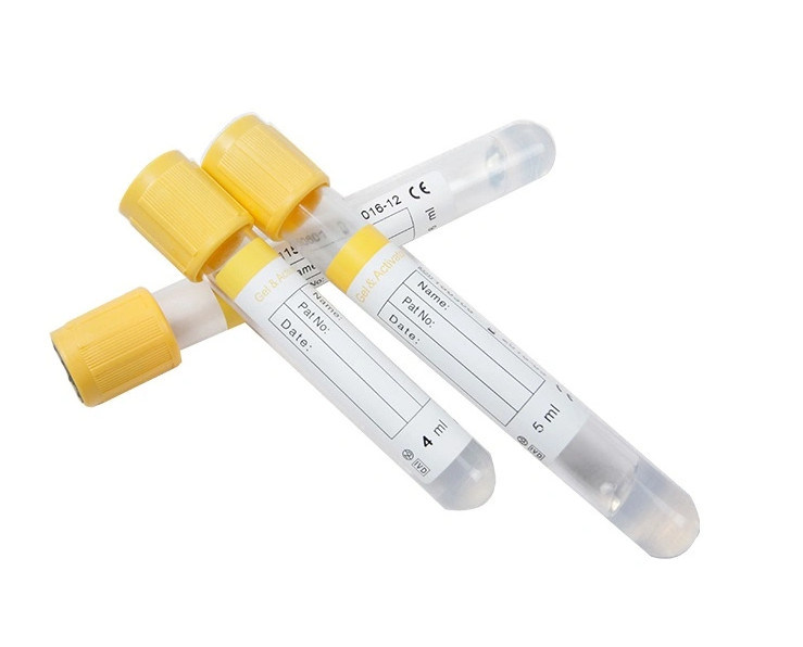13x75mm Glass Blood Culture Tube , PET Serum Collection Tubes